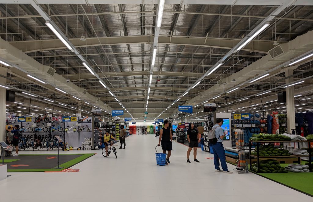 Inside Decathlon's biggest store in Singapore - GRA