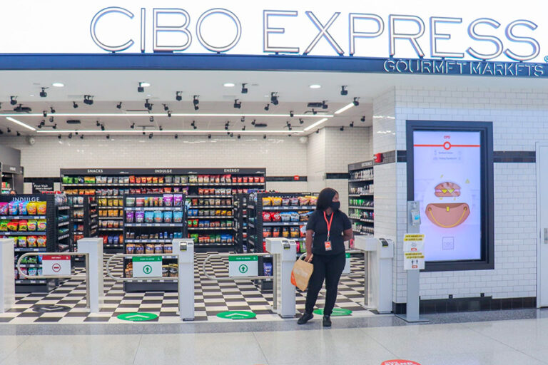 Amazon Go-powered OTG Cibo Express at Newark Airport - GRA